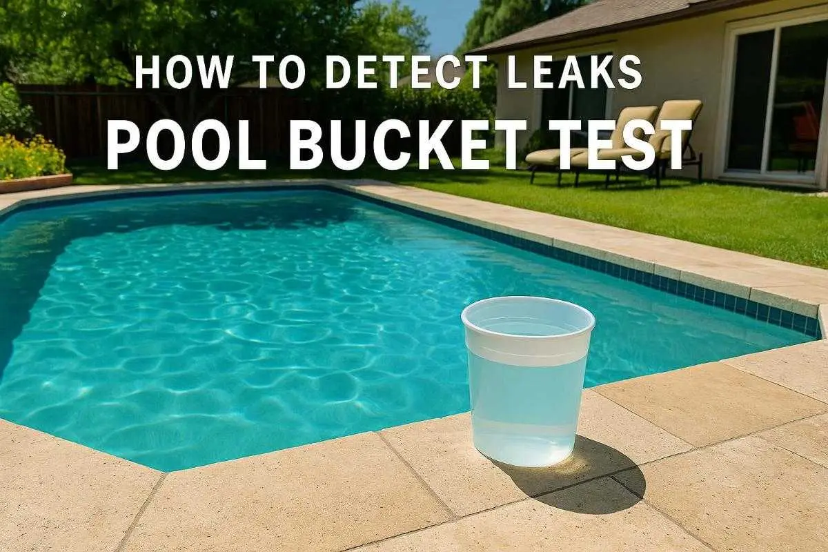 Swimming Pool Bucket Test | How to Detect Leaks in Your Swimming Pool
